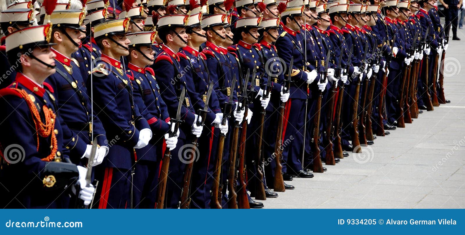 Changing of the Guard in Royal Palace. Madrid Editorial Image - Image ...