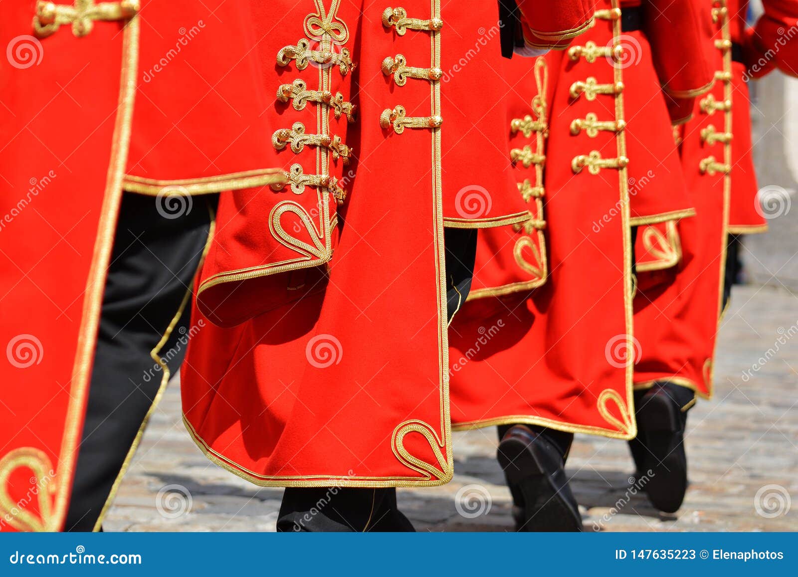 The Changing of the Guards Ceremony Stock Image - Image of dress ...