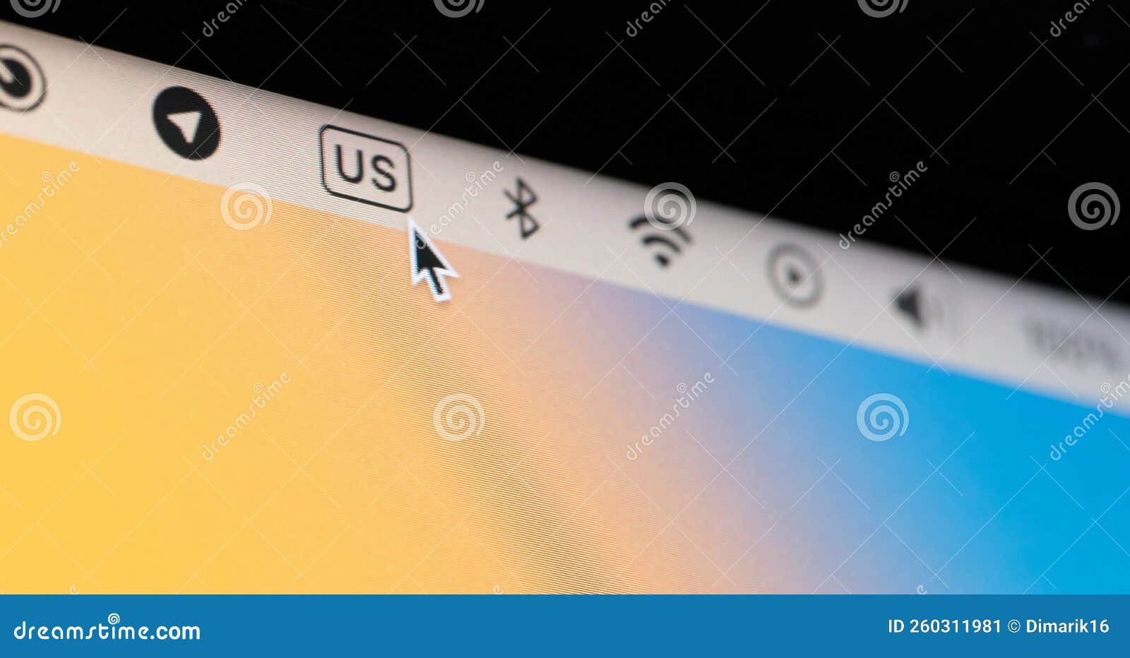 Changing Language Setting on Mac Editorial Photo - Image of software ...