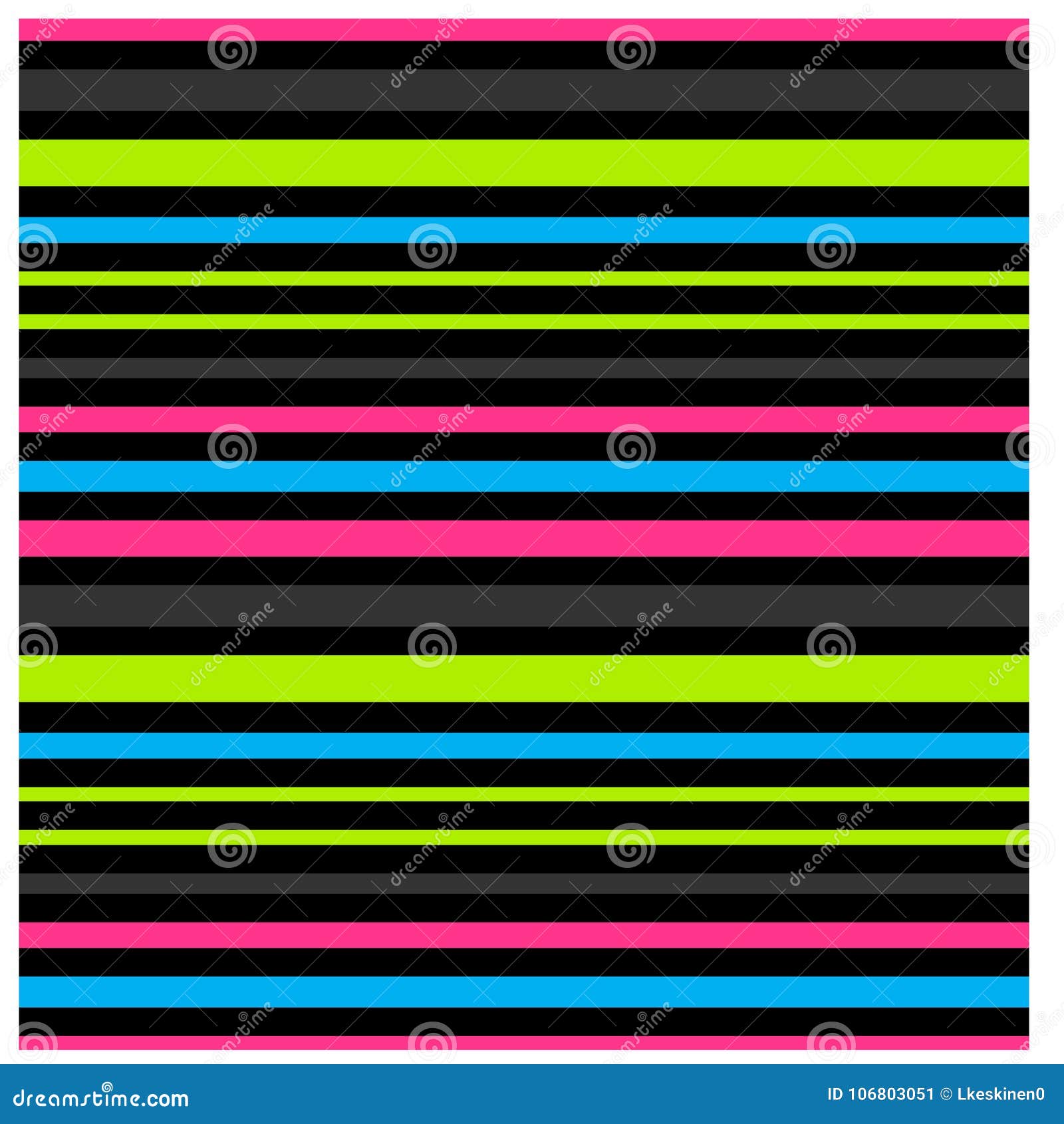 Changing Lines Horizontal Seamless Pattern Stock Vector - Illustration ...