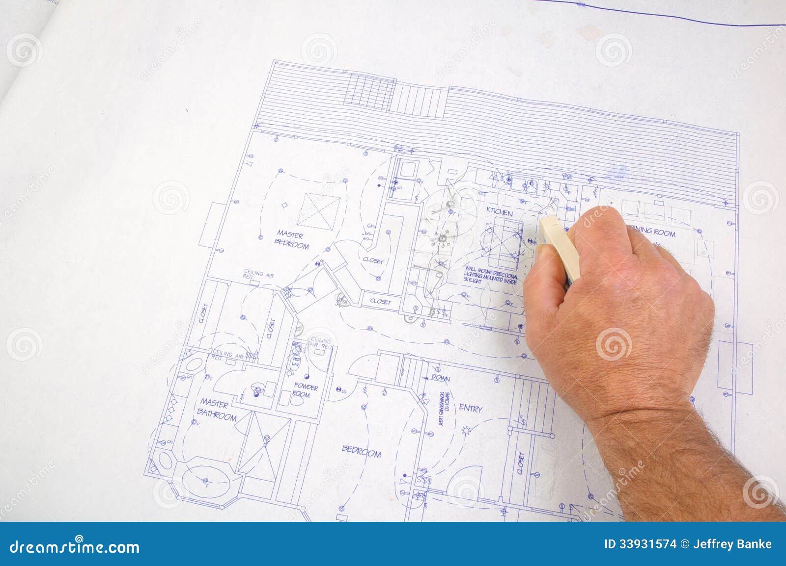 Changing plans stock photo. Image of hand, dimensions - 33931574