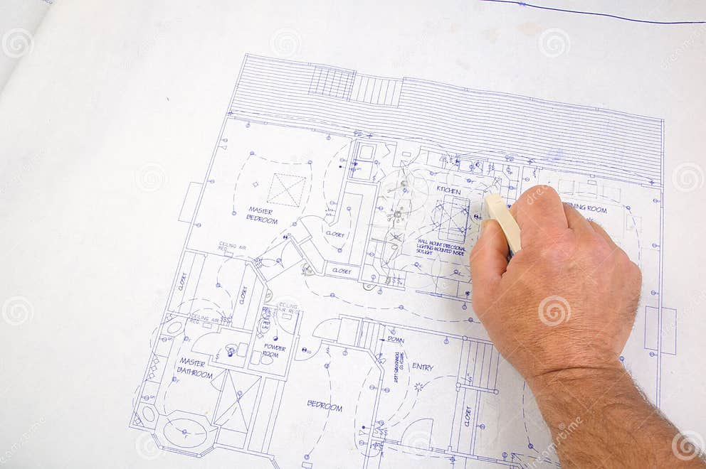 Changing plans stock photo. Image of hand, dimensions - 33931574