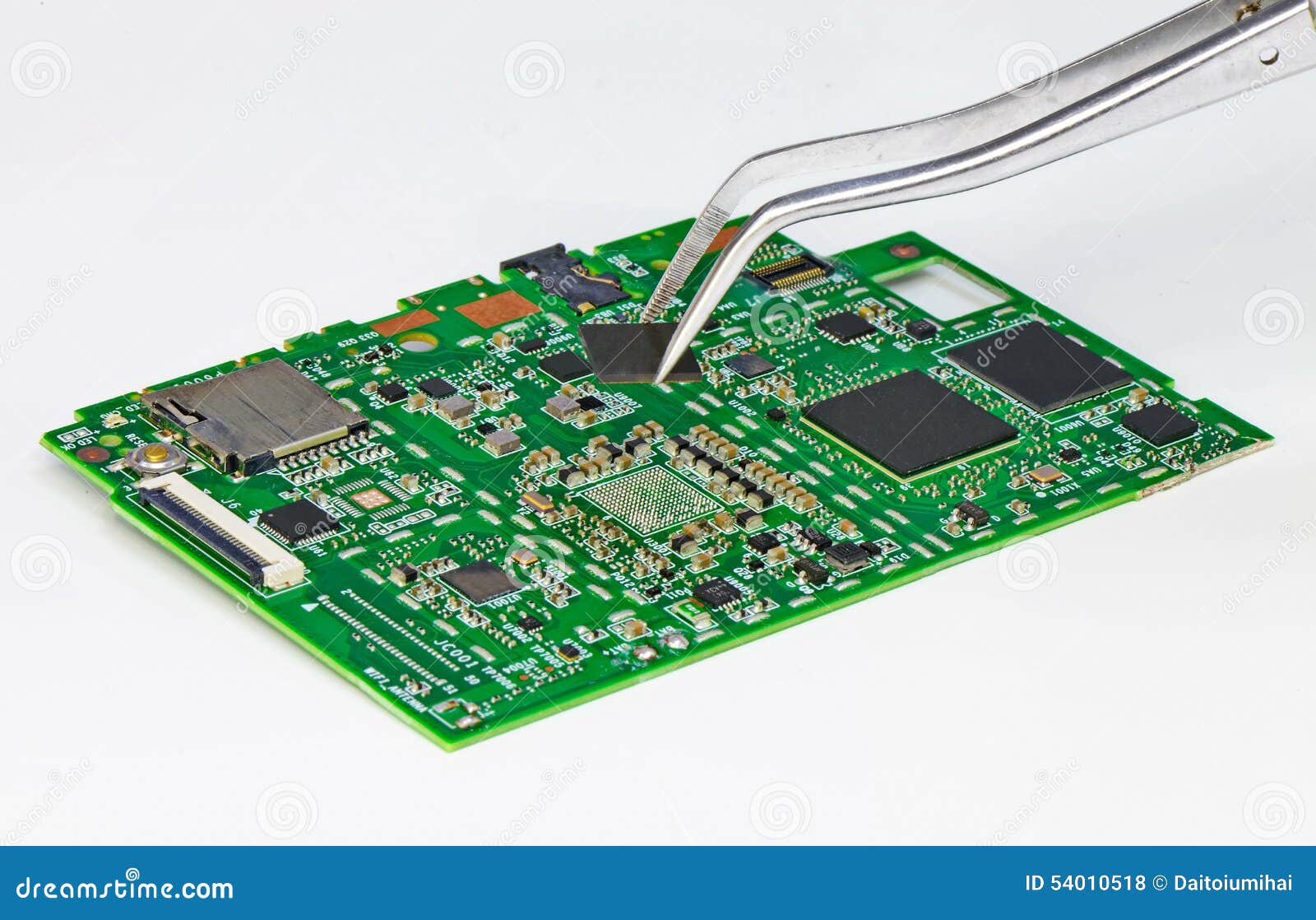 Electronic circuit board stock photo. Image of circuit - 54010518