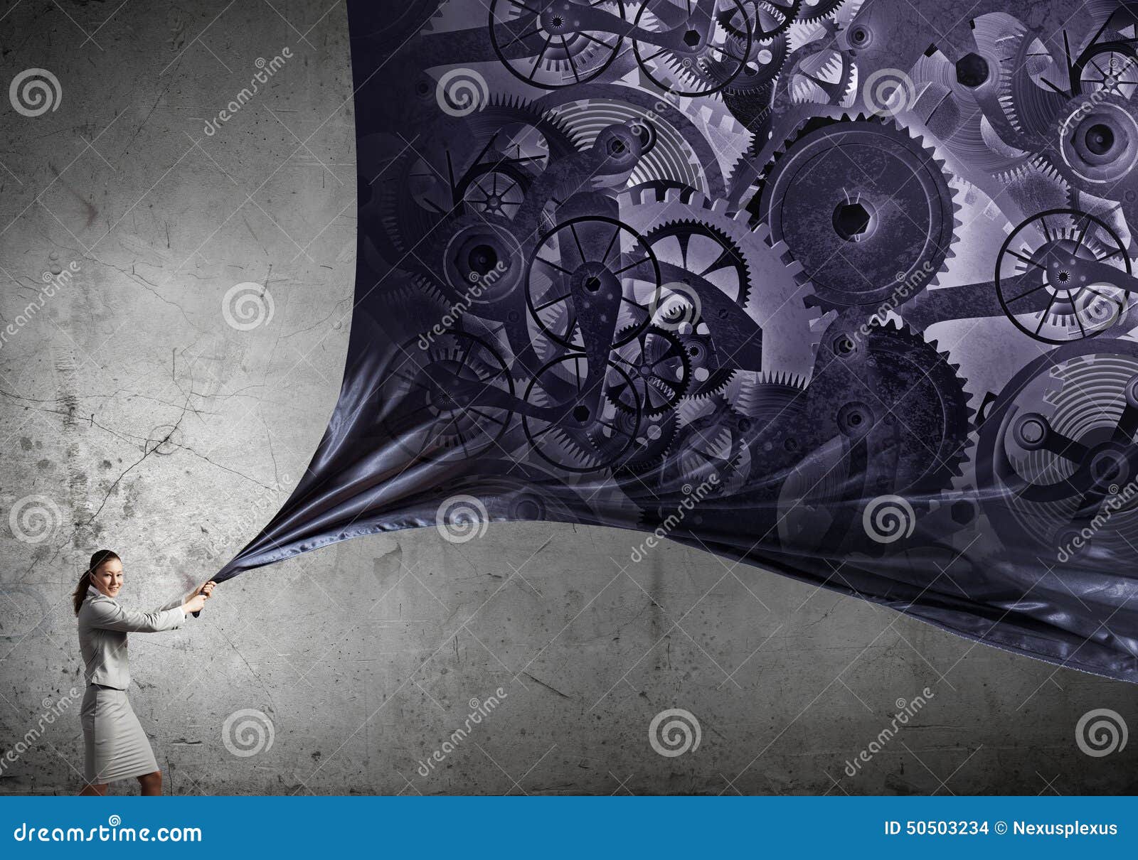 Changing reality stock photo. Image of advertisement - 50503234