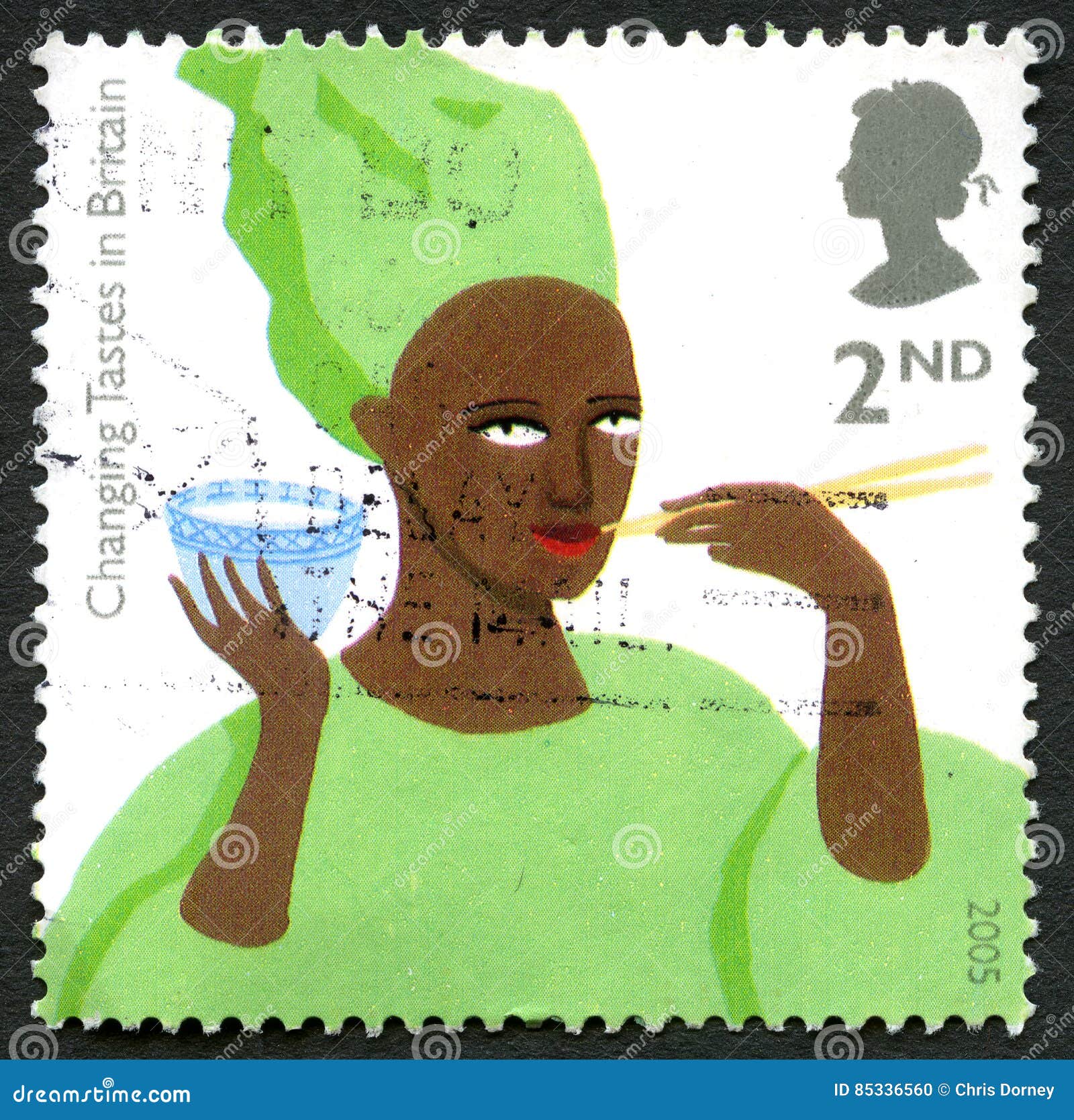 Changing Tastes in Britain UK Postage Stamp Editorial Image - Image of ...