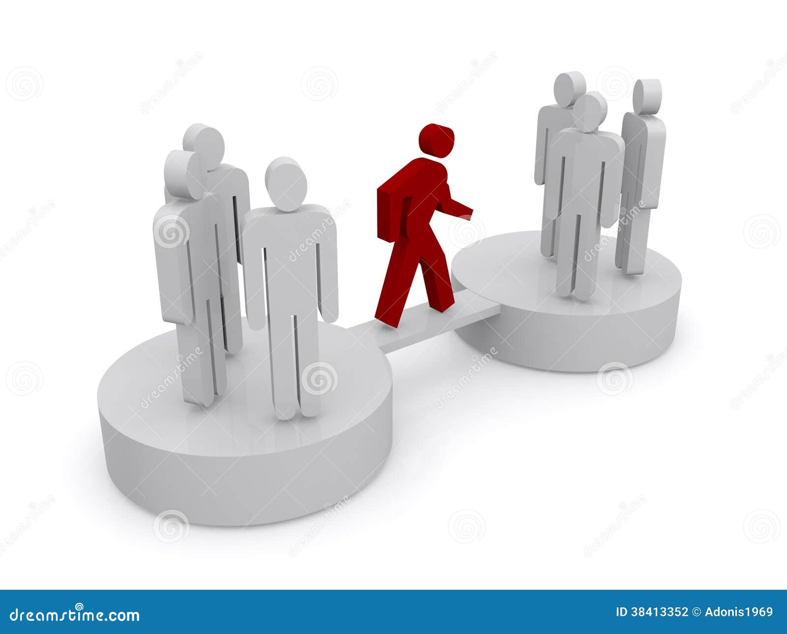 Changing team stock photo. Image of work, abstract, concept - 38413352