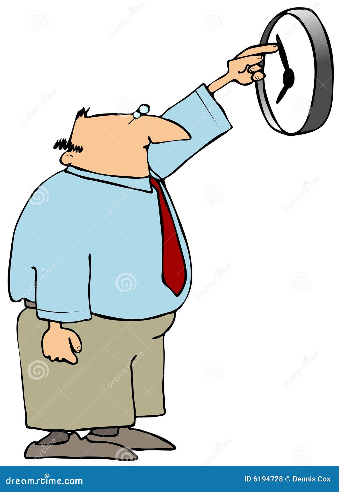 Changing Time stock illustration. Illustration of male - 6194728