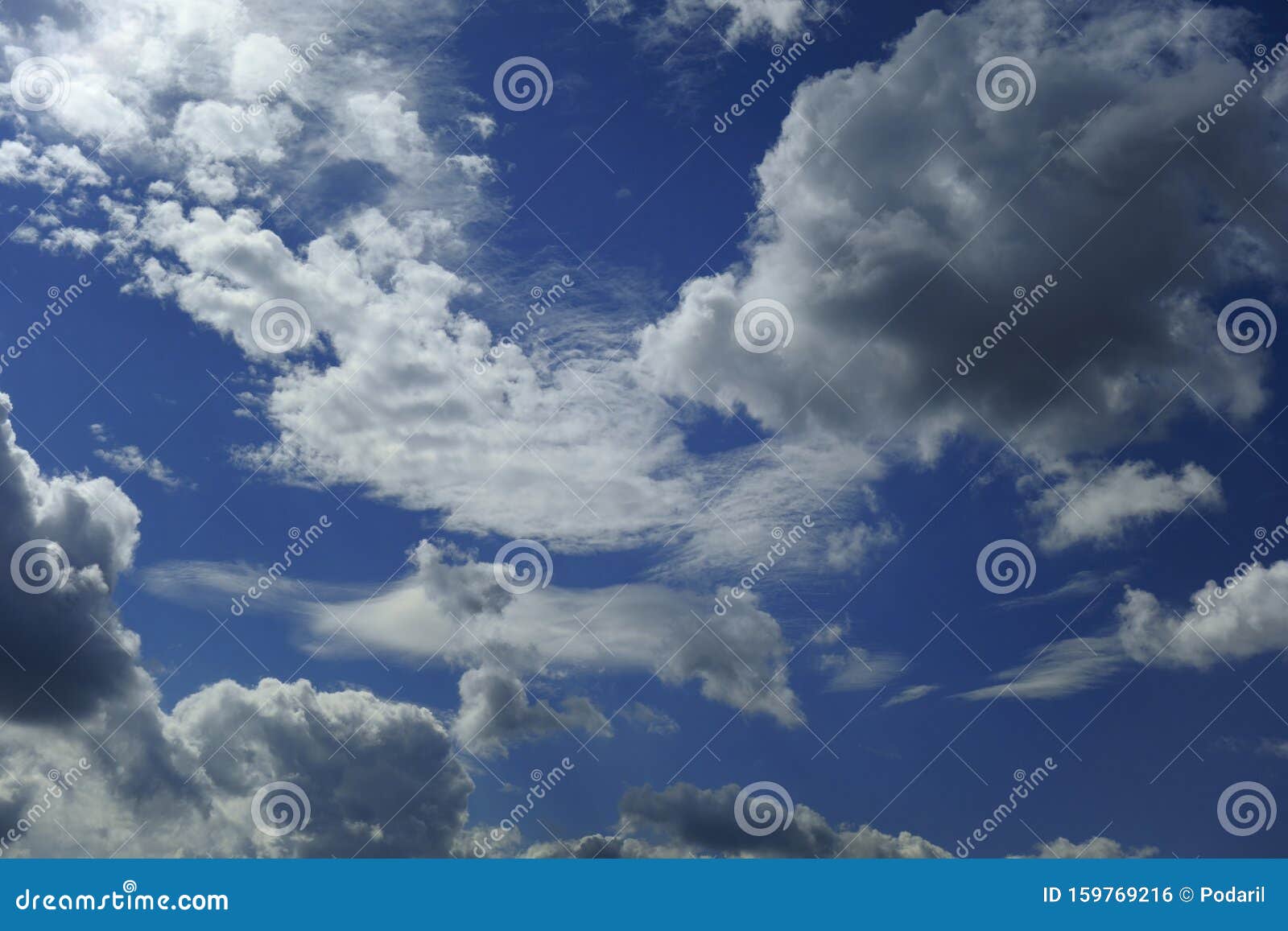 Changing weather stock photo. Image of cloud, weather - 159769216