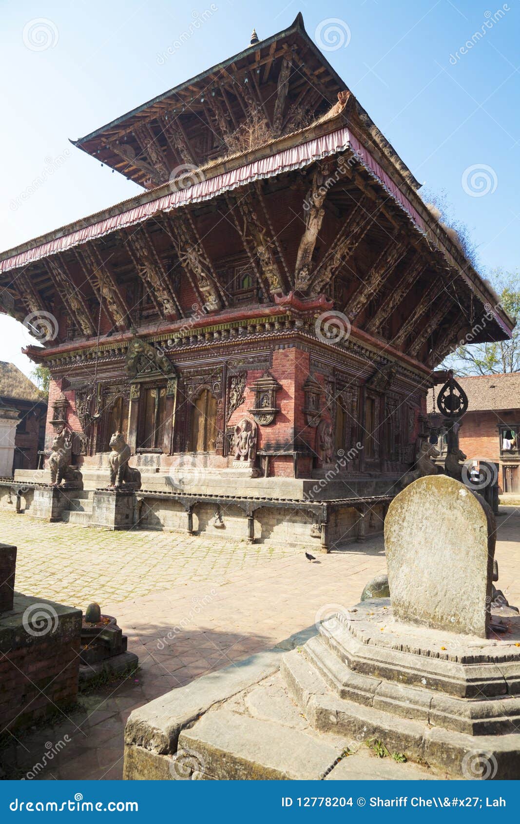Changu Narayan Temple, Nepal Stock Photo - Image of hindu, historical ...