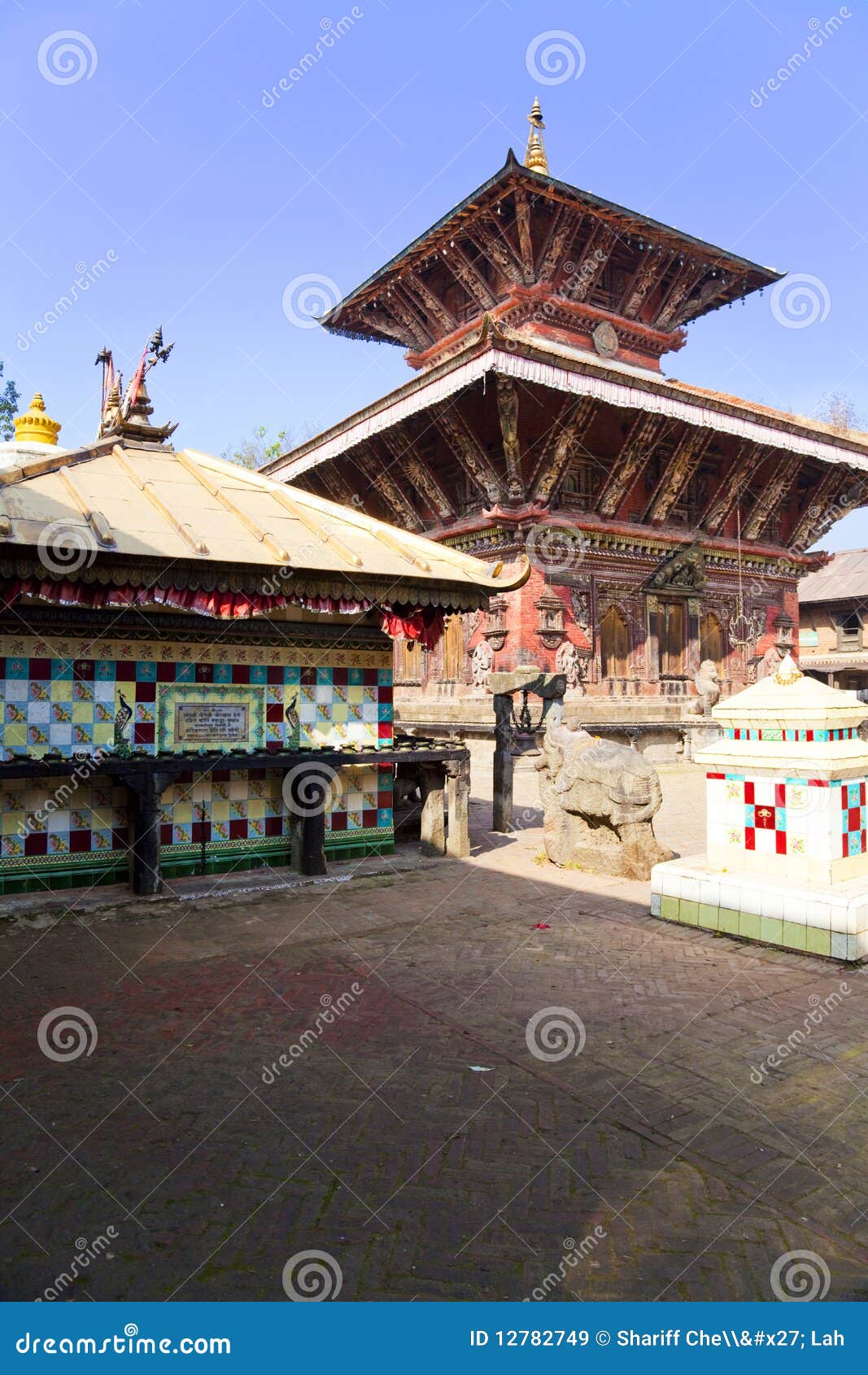 Changu Narayan Temple, Nepal Stock Image - Image of travel, changu ...
