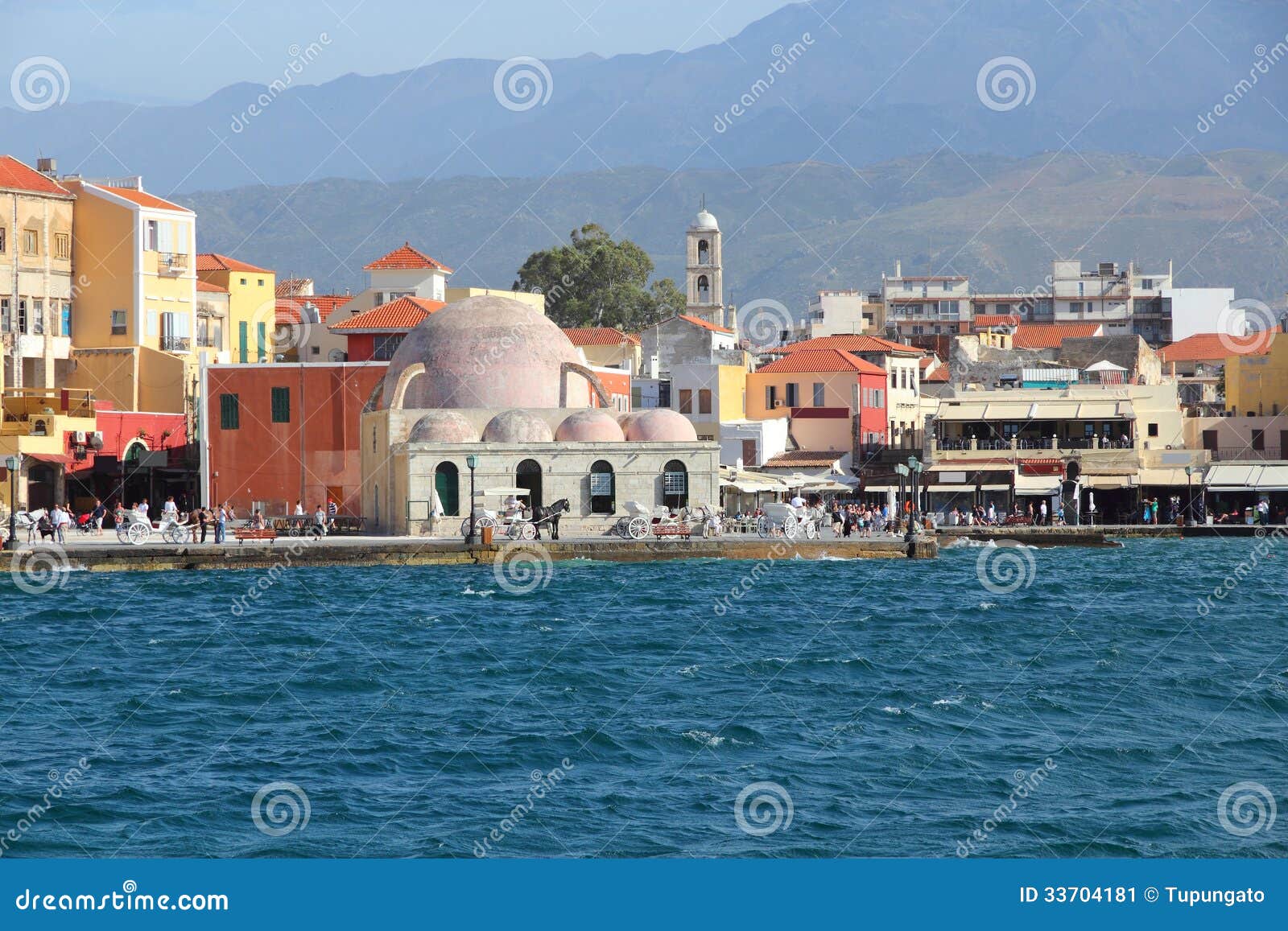 Chania, Creta imagen de archivo. Imagen de edificio, mezquita - 33704181