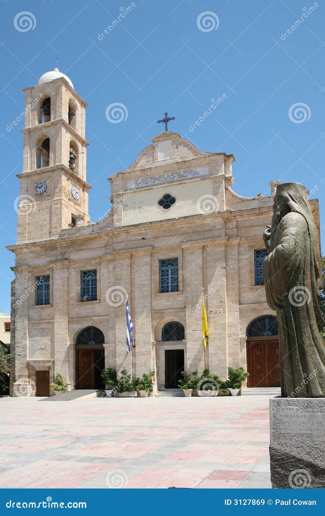 Chania Orthodox Cathedral stock image. Image of religion - 3127869