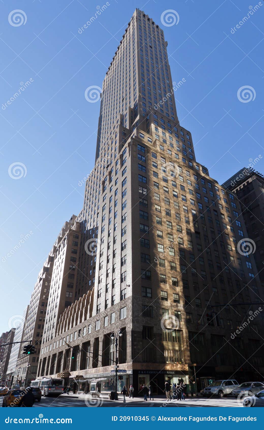 Chanin Building New York City Editorial Image - Image of street, chanin ...
