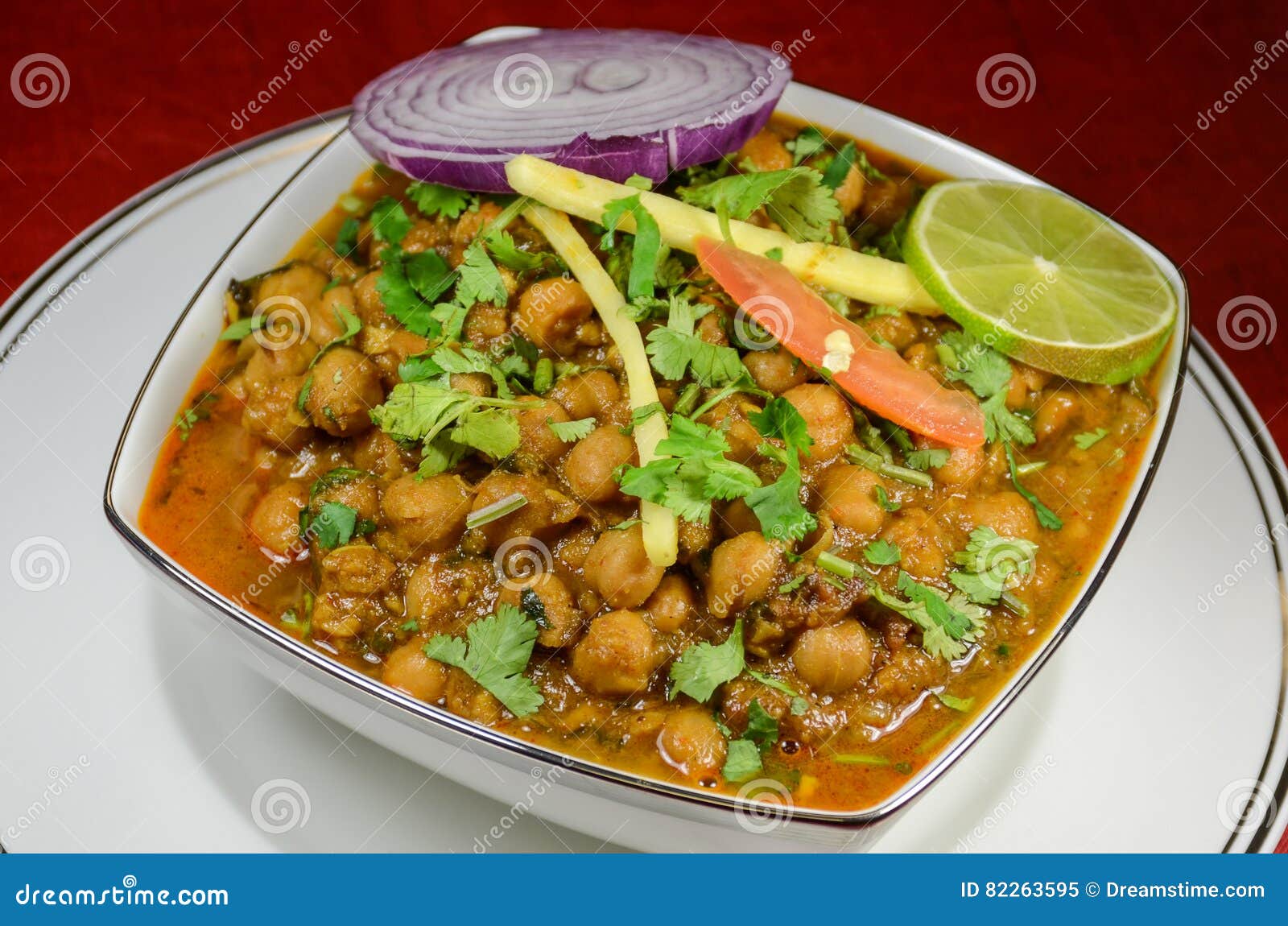 Channa Masala - chole stock image. Image of delicious - 82263595