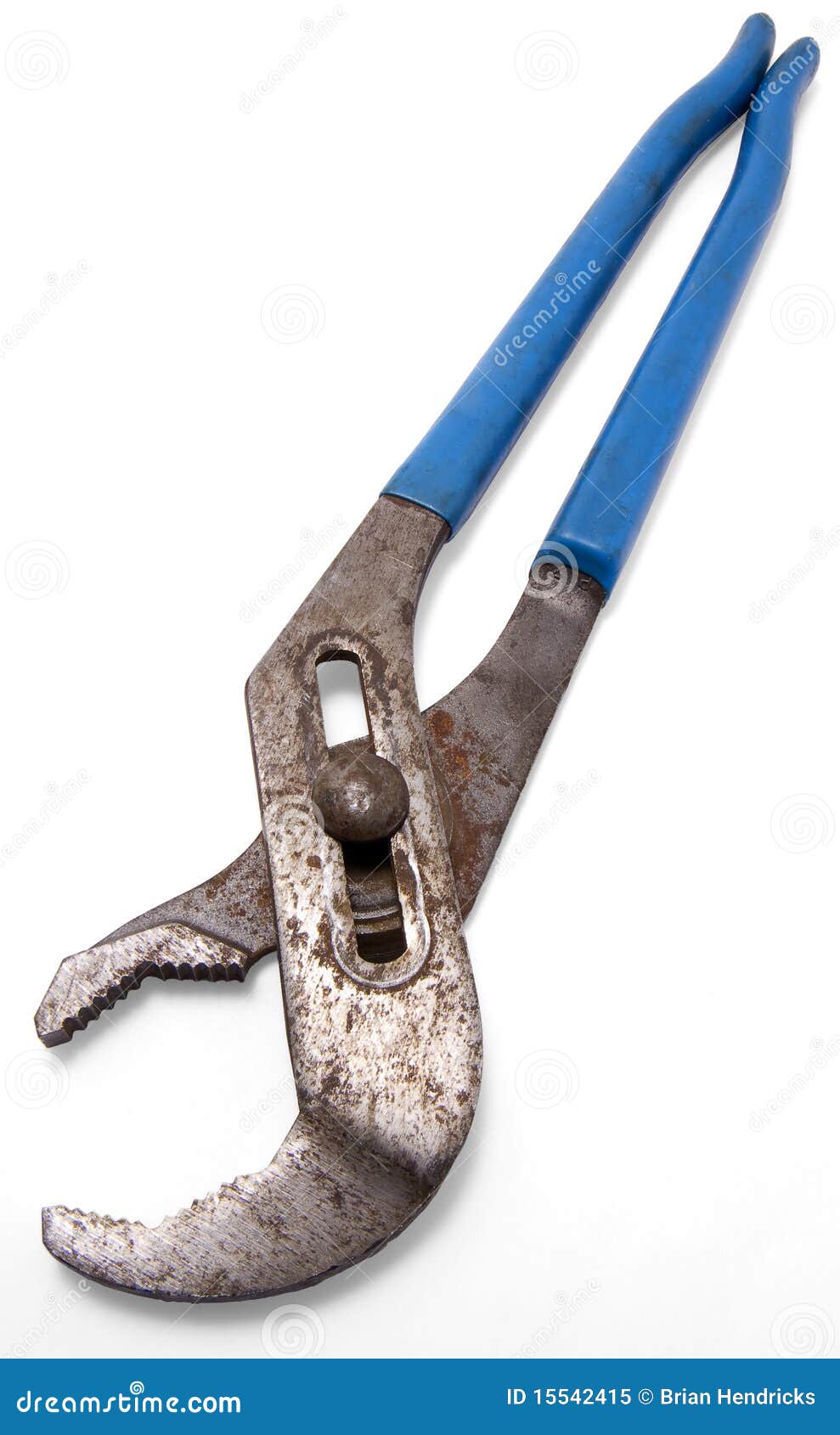 Channel Lock Pliers stock image. Image of work, white - 15542415