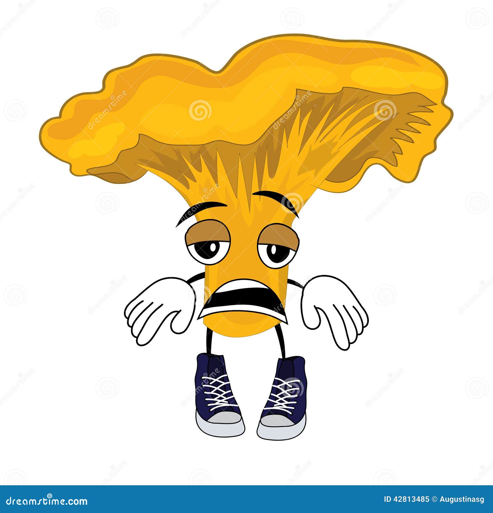 Chanterelle Cartoon Illustration | CartoonDealer.com #42813416