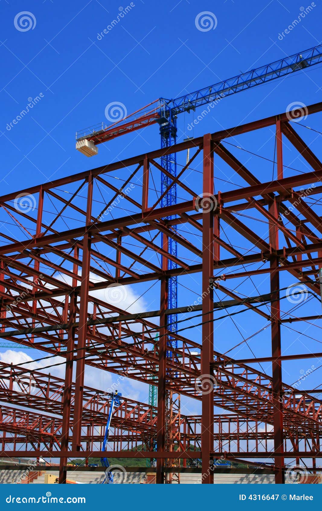 Chantier De Construction Industriel Image stock - Image du ...