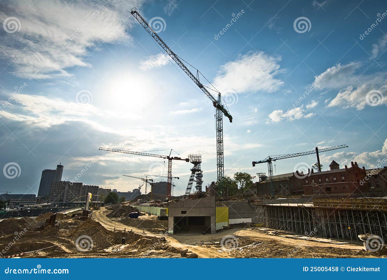 Chantier De Construction Moderne Photo stock - Image du jour ...