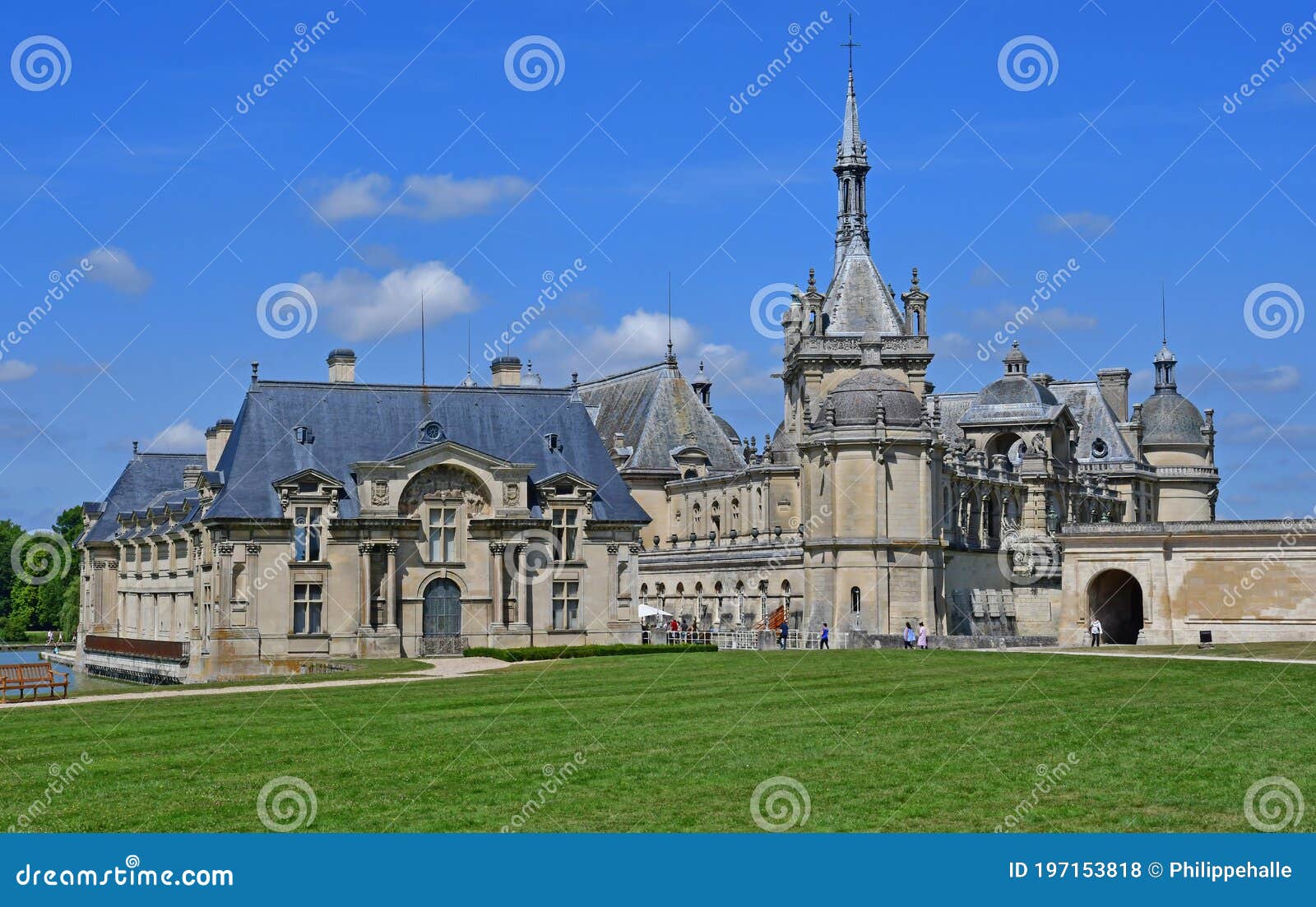 Chantilly Francity 14 Agosto 2016 : Castello Di Chantilly Fotografia ...