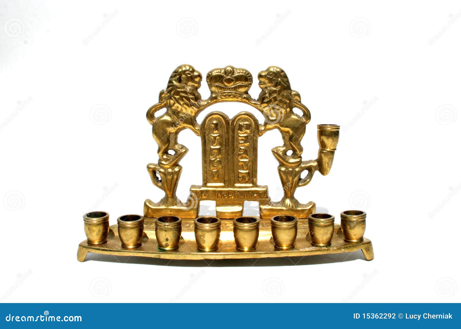 Chanukia stock photo. Image of burning, metal, chanukiah - 15362292