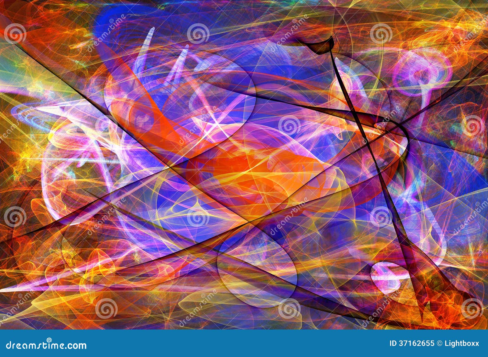 Chaos stock illustration. Illustration of carnival, decay - 37162655