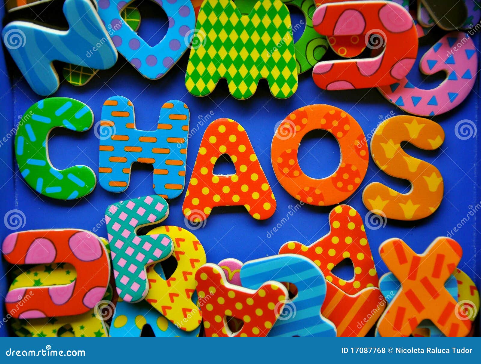Chaos concept stock photo. Image of chaos, blue, disorder - 17087768