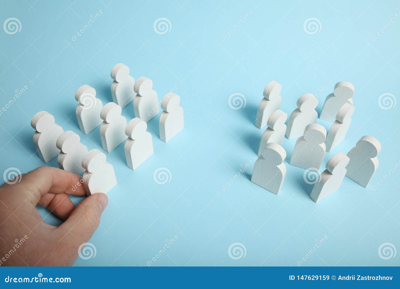 Chaos and Order Control. Business Communication Stock Image - Image of ...