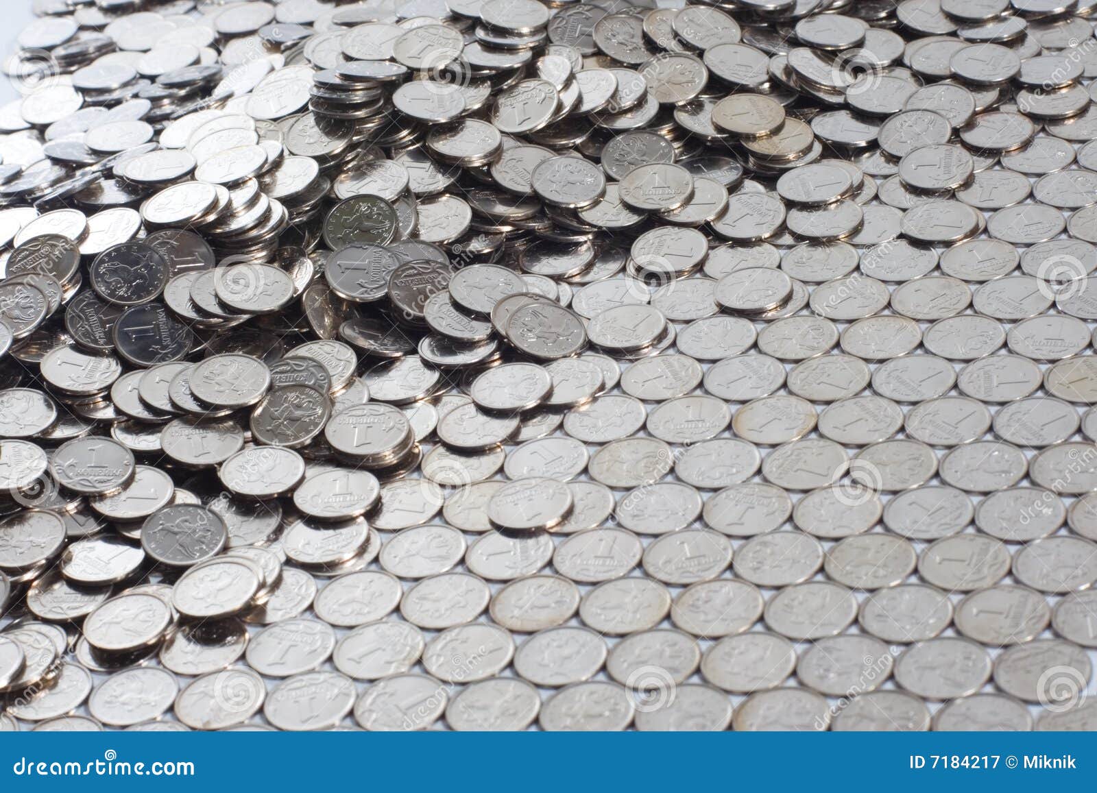 From chaos to order stock image. Image of dime, twonies - 7184217