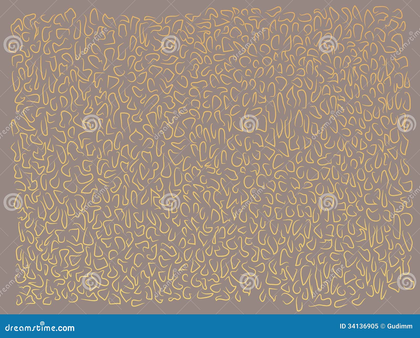 Chaotic Abstract Border Stock Image | CartoonDealer.com #2501797