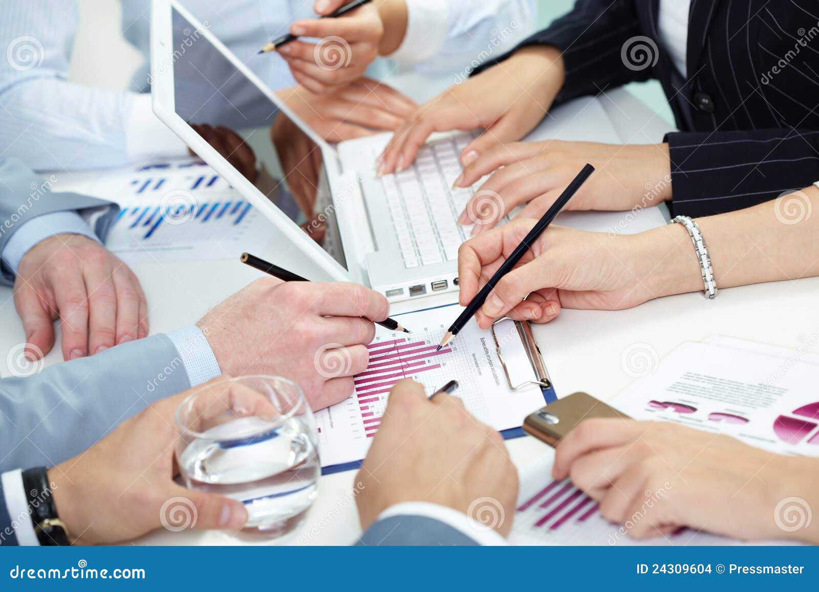 Chaotic briefing stock photo. Image of human, communication - 24309604