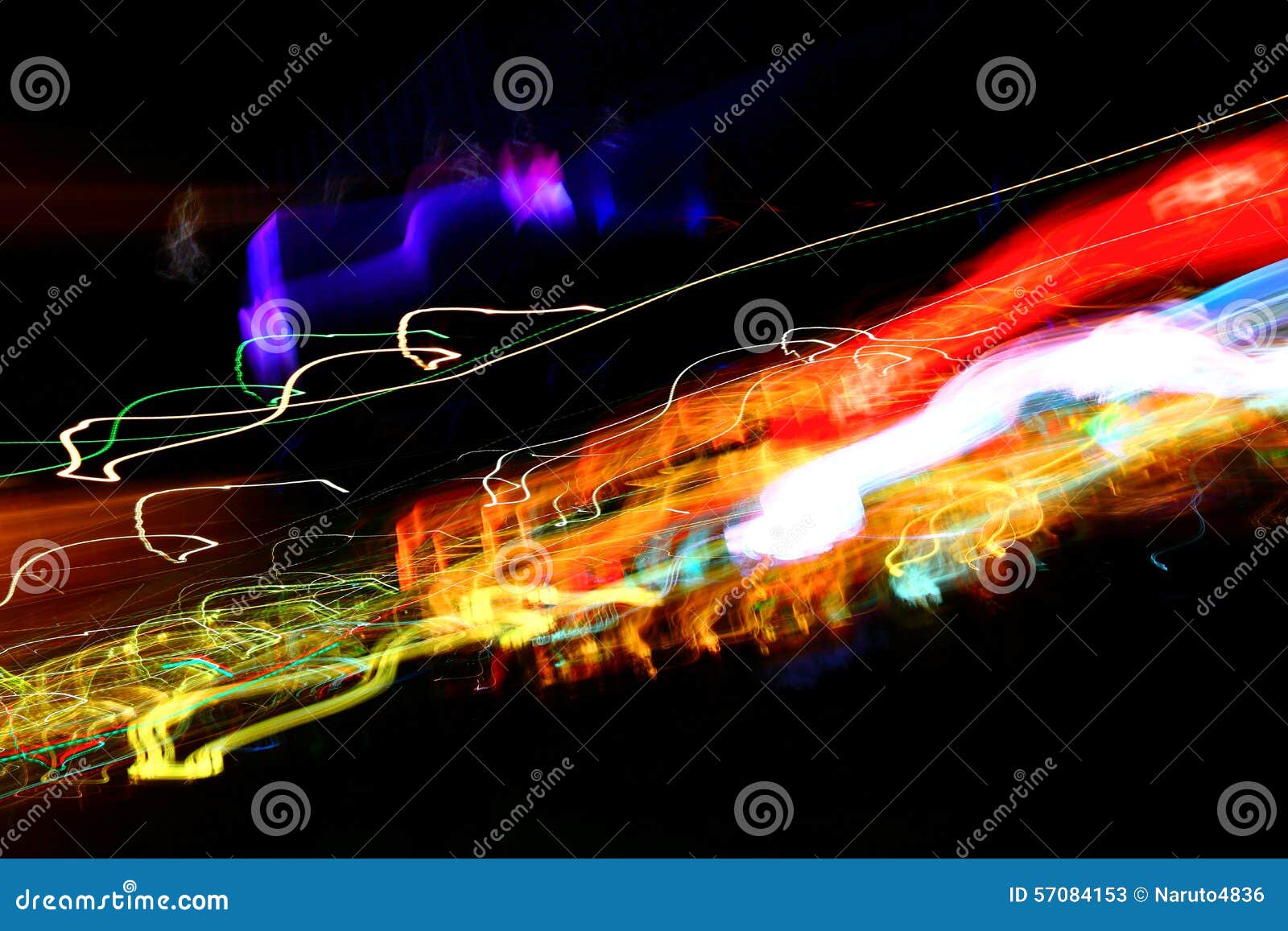 Chaotic Lights Background Royalty-Free Stock Photo | CartoonDealer.com ...