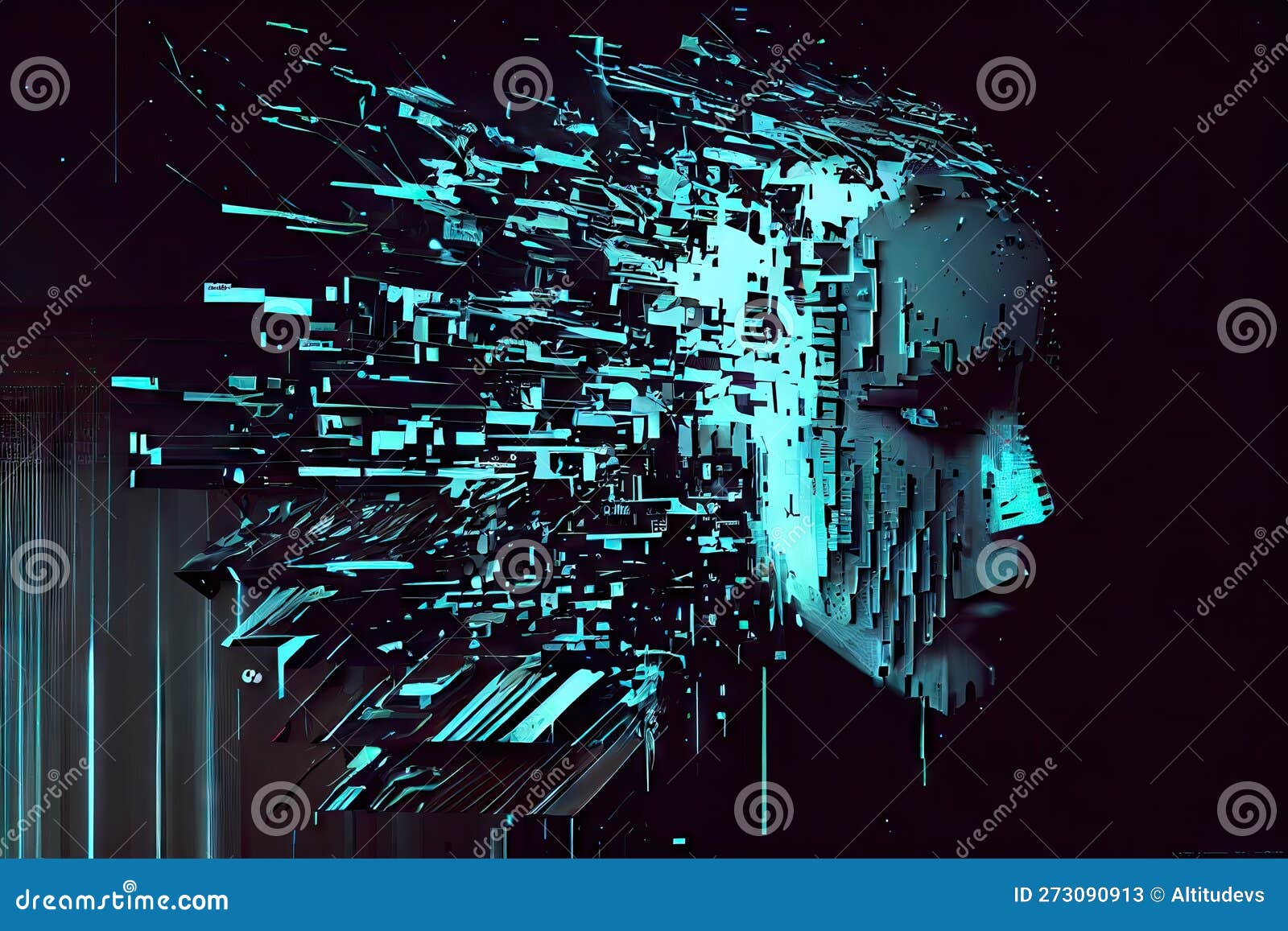 A Chaotic Digital Glitch that Changes the Screen and Sound of a ...