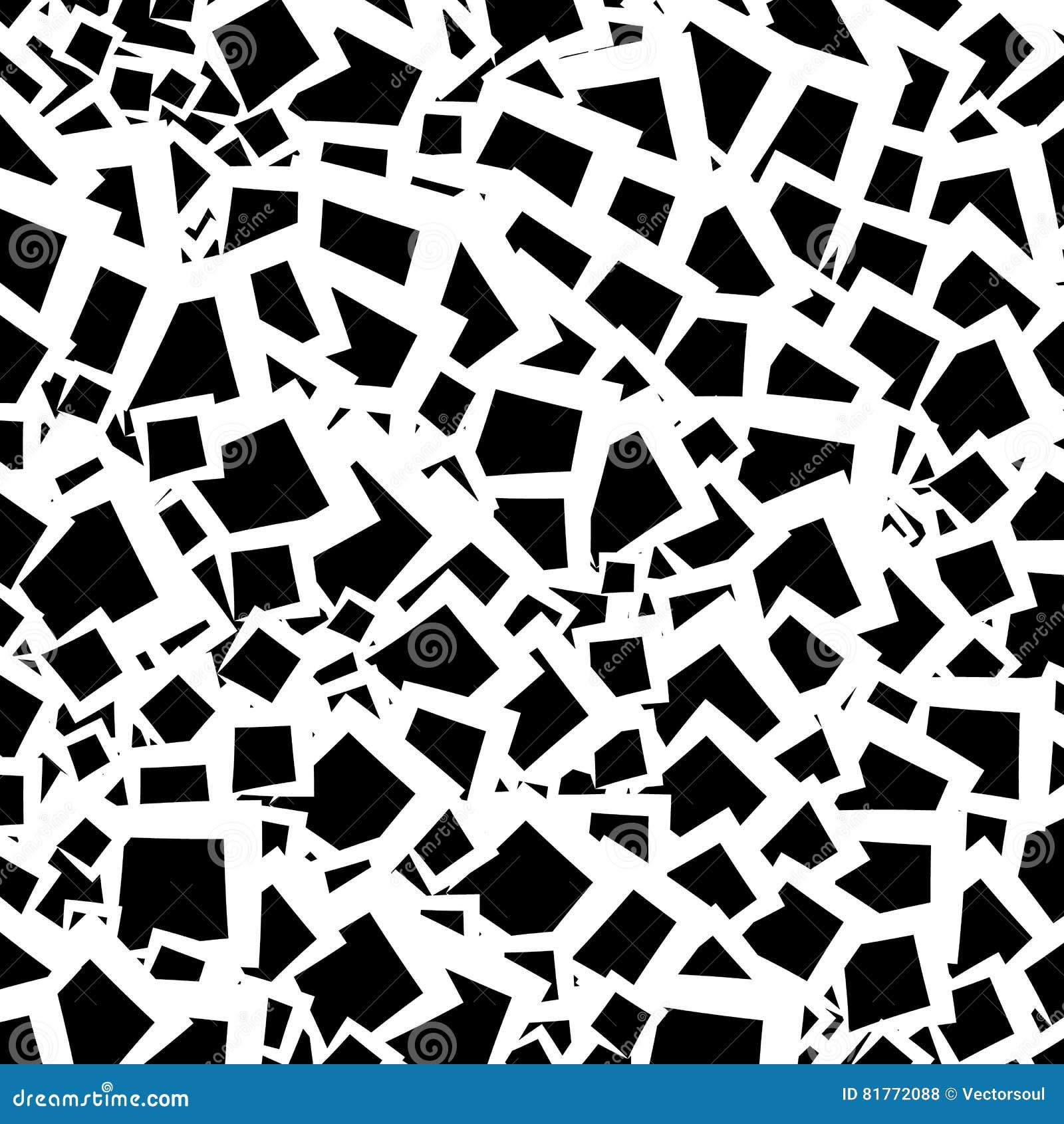 Chaotic Geometric Texture / Pattern with Random Edgy Shapes Stock ...