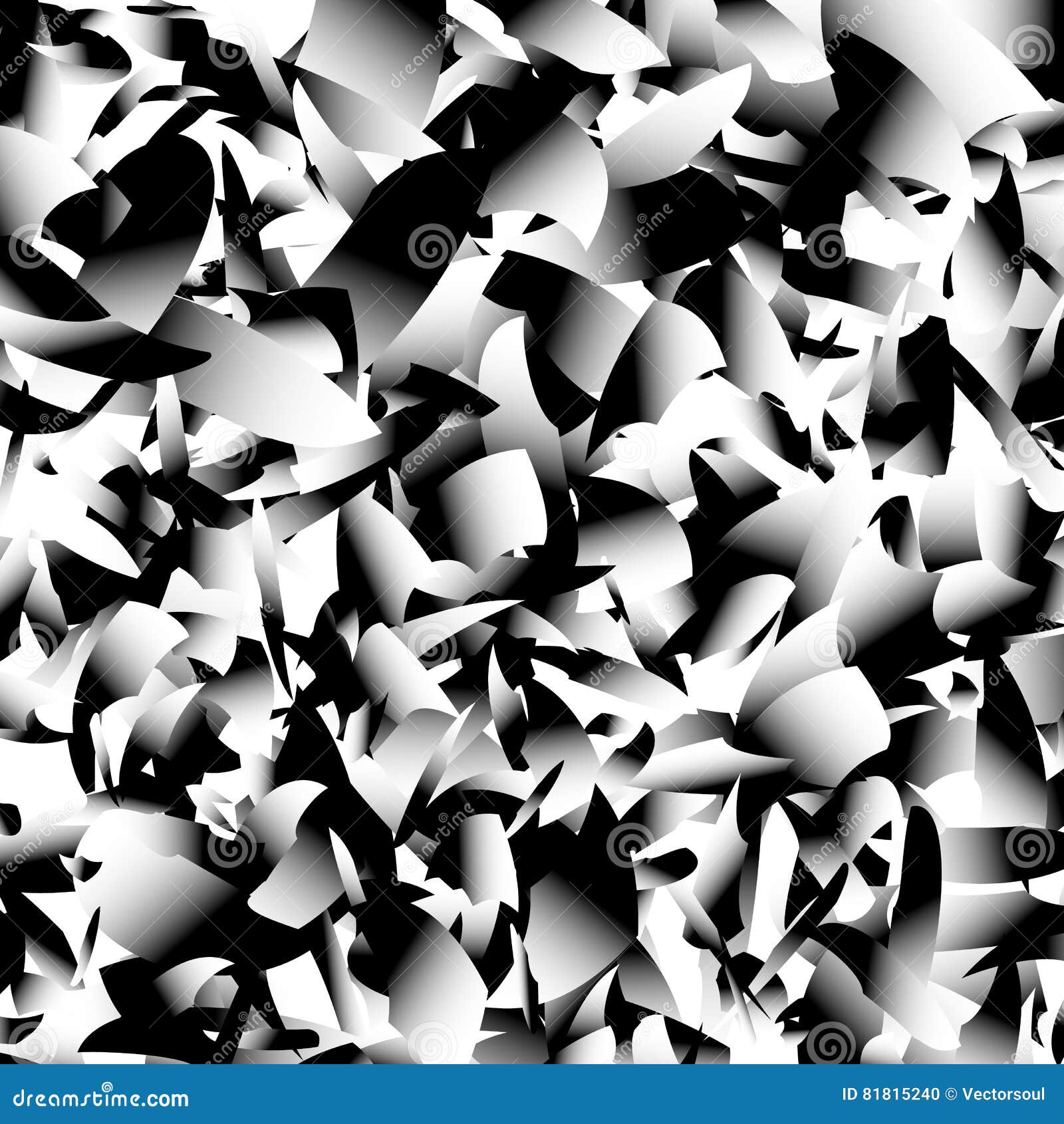 Chaotic Geometric Texture / Pattern with Random Edgy Shapes Stock ...