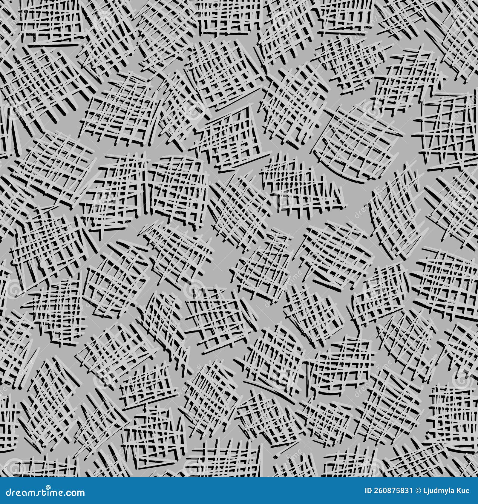 Chaotic Grids Seamless Wallpaper Stock Vector - Illustration of surface ...