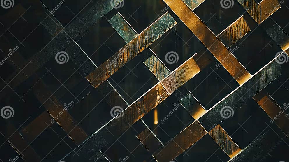 Chaotic Intersection of Vertical and Horizontal Lines Abstract Design ...