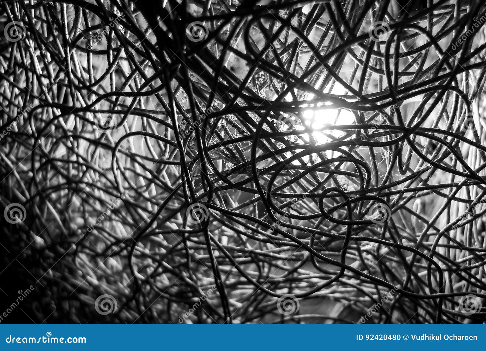 Chaotic lines stock photo. Image of background, light - 92420480