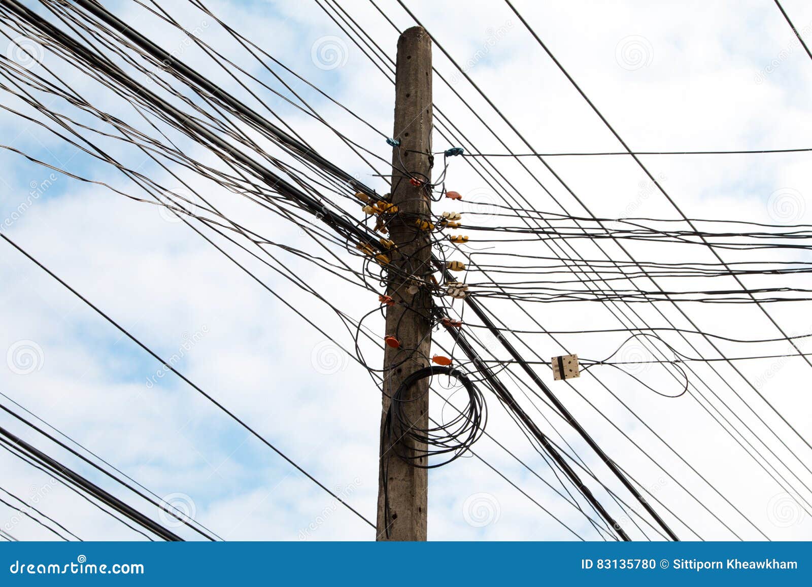 Mess Of Wires Stock Photography | CartoonDealer.com #29526626