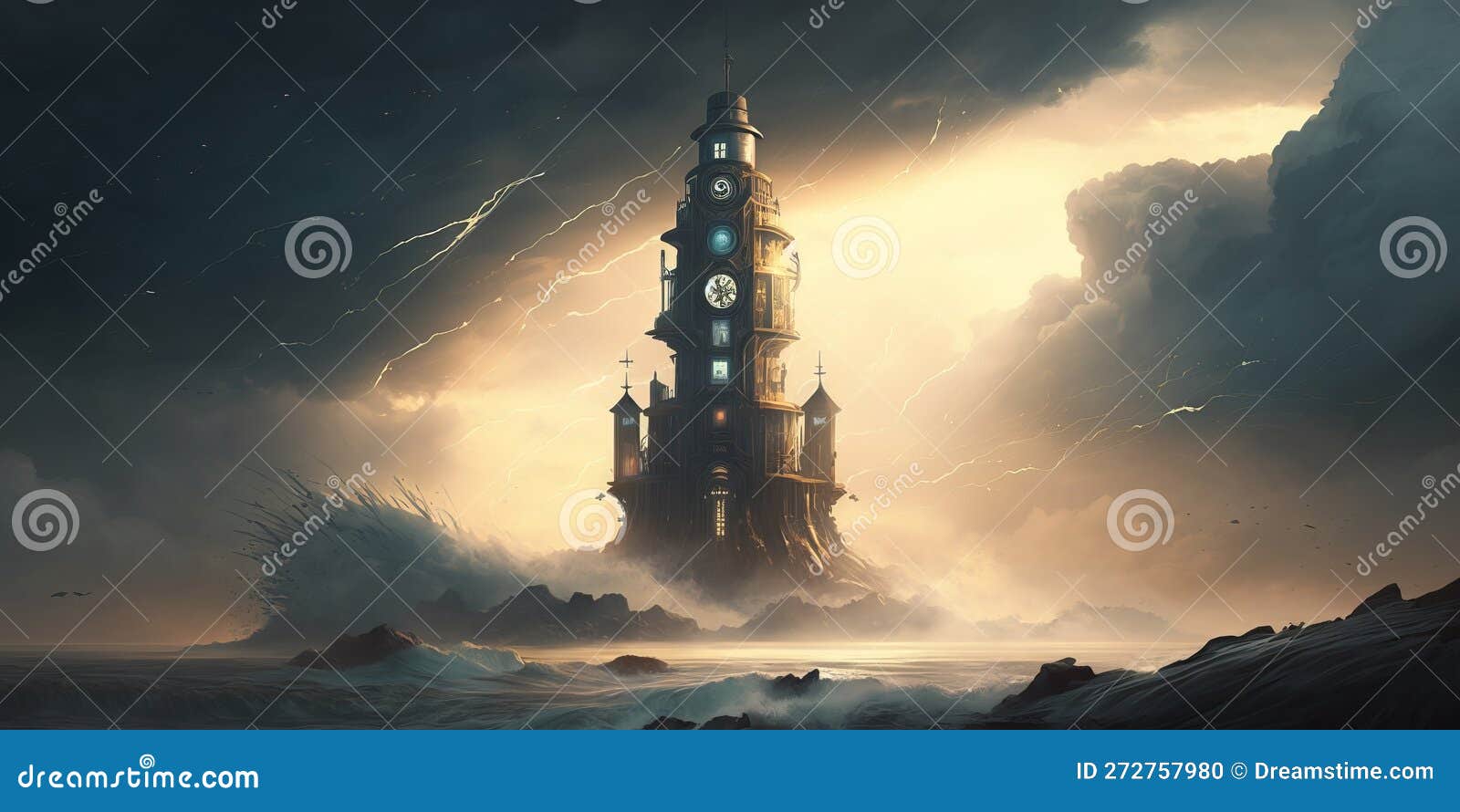 Chaotic and Rapidly Shifting Concept of Time. Surreal Mystical Fantasy ... Chaotic and Rapidly Shifting Concept of Time. Surreal Mystical Fantasy ...