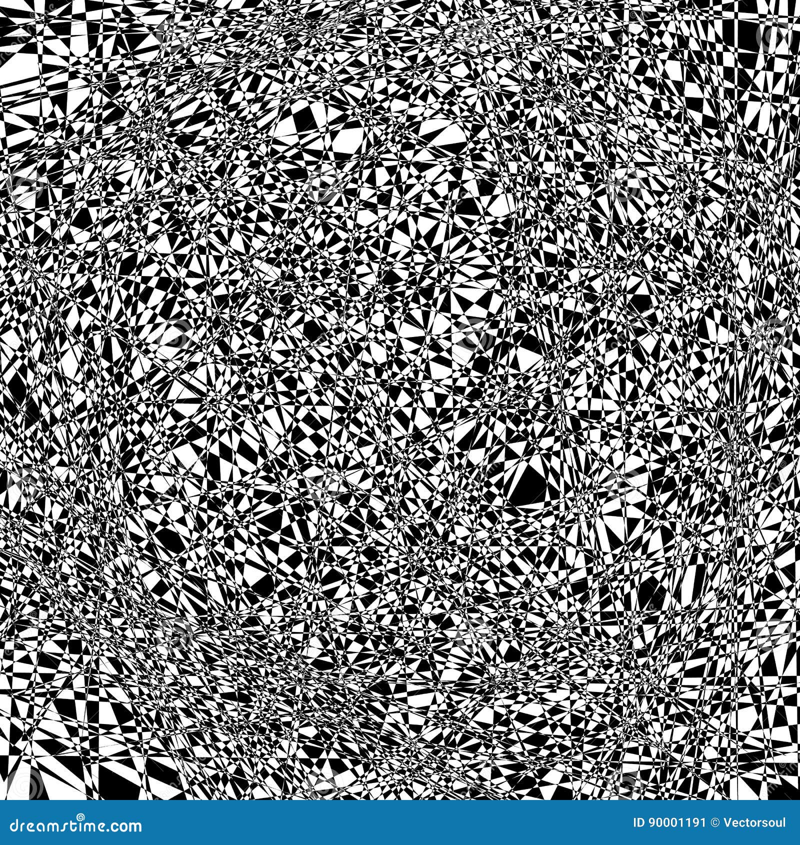 Chaotic, Rough Texture. Random Pattern with Scattered Edgy Shape Stock ...