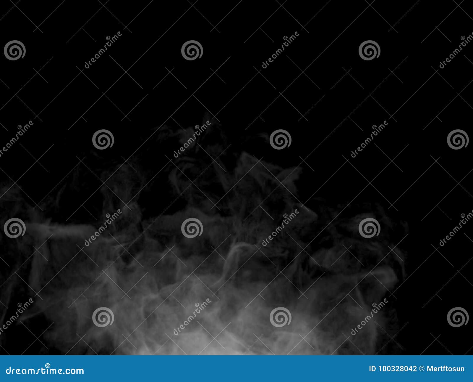 Chaotic Smoke Effect Rising Bottom To Top Stock Photo - Image of ...