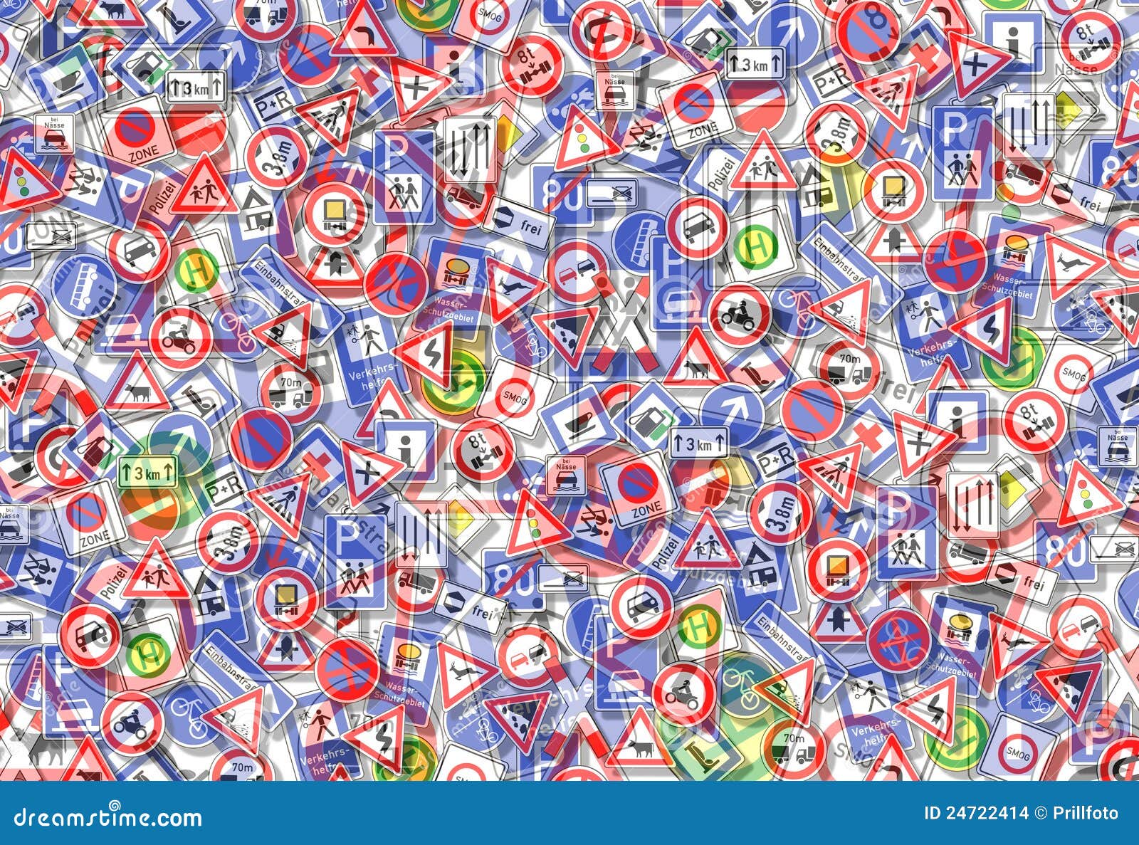 Chaotic traffic back stock illustration. Illustration of global - 24722414