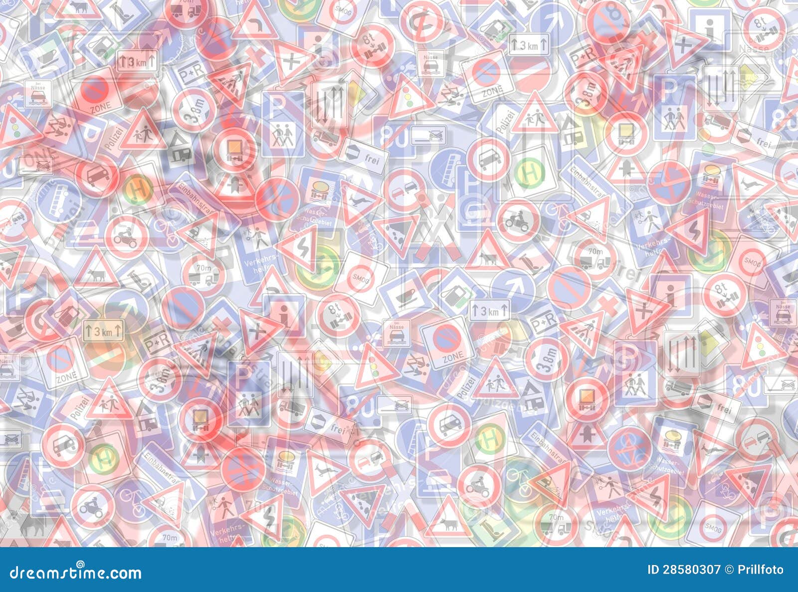 Chaotic traffic back stock illustration. Illustration of full - 28580307