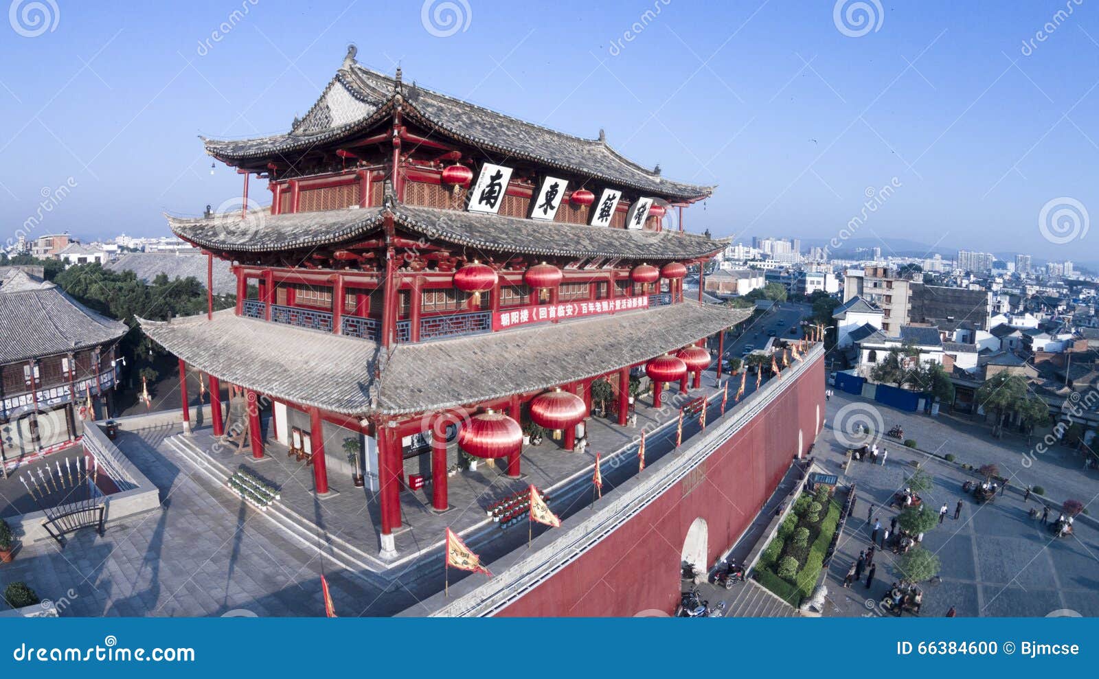 Chaoyang gate linan china editorial image. Image of history - 66384600