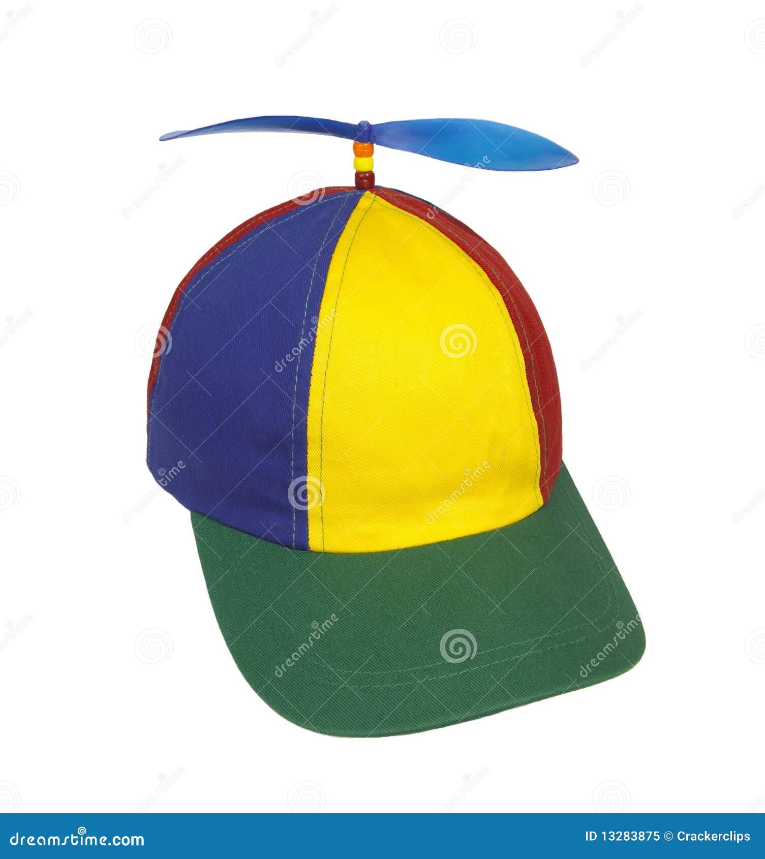 Chapéu com hélice imagem de stock. Imagem de branco, hélice - 13283875