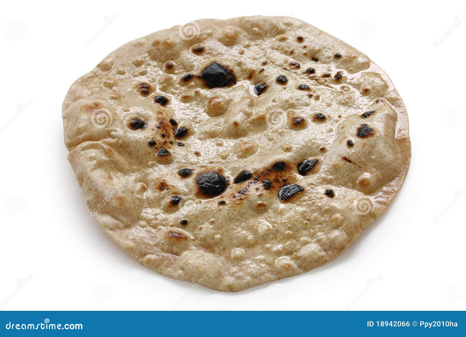 Chapati , Flat Indian Bread Stock Photo - Image of background ...