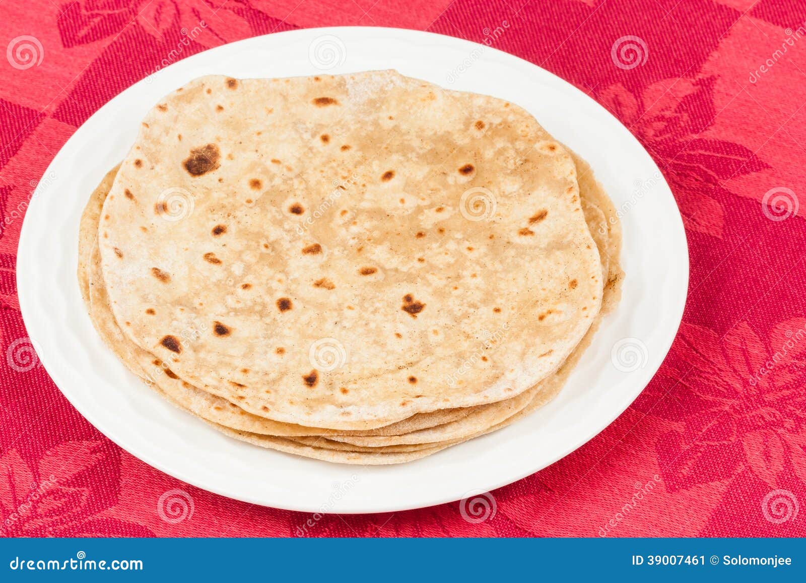 Chapati stock image. Image of ethnic, fresh, chapati - 39007461