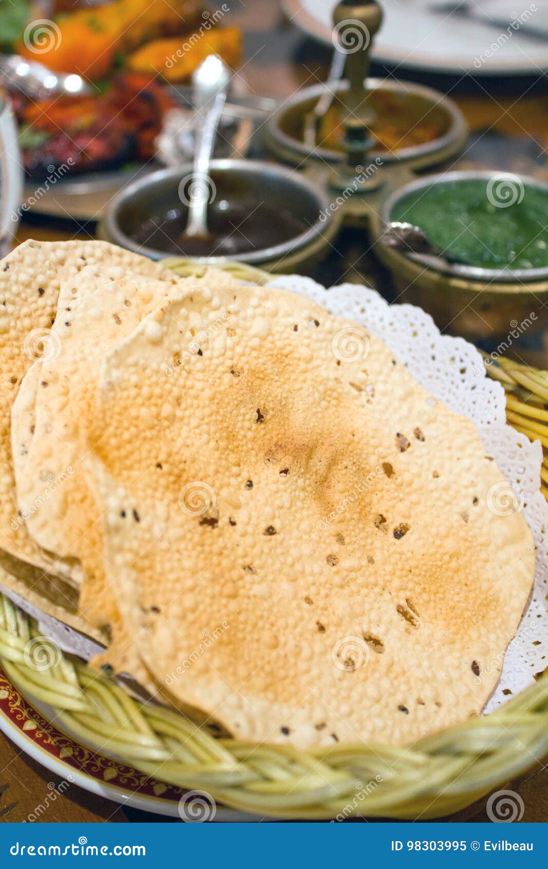 Chapati stock image. Image of delicious, roti, indian - 98303995