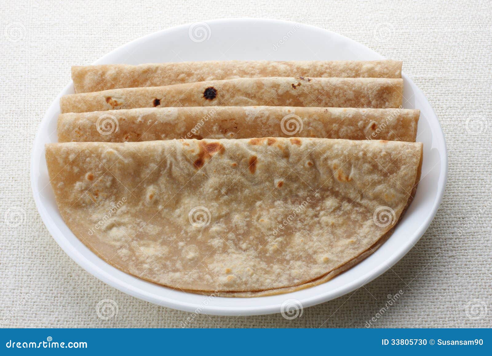 Chapati stock photo. Image of baked, afghani, chapatti - 33805730