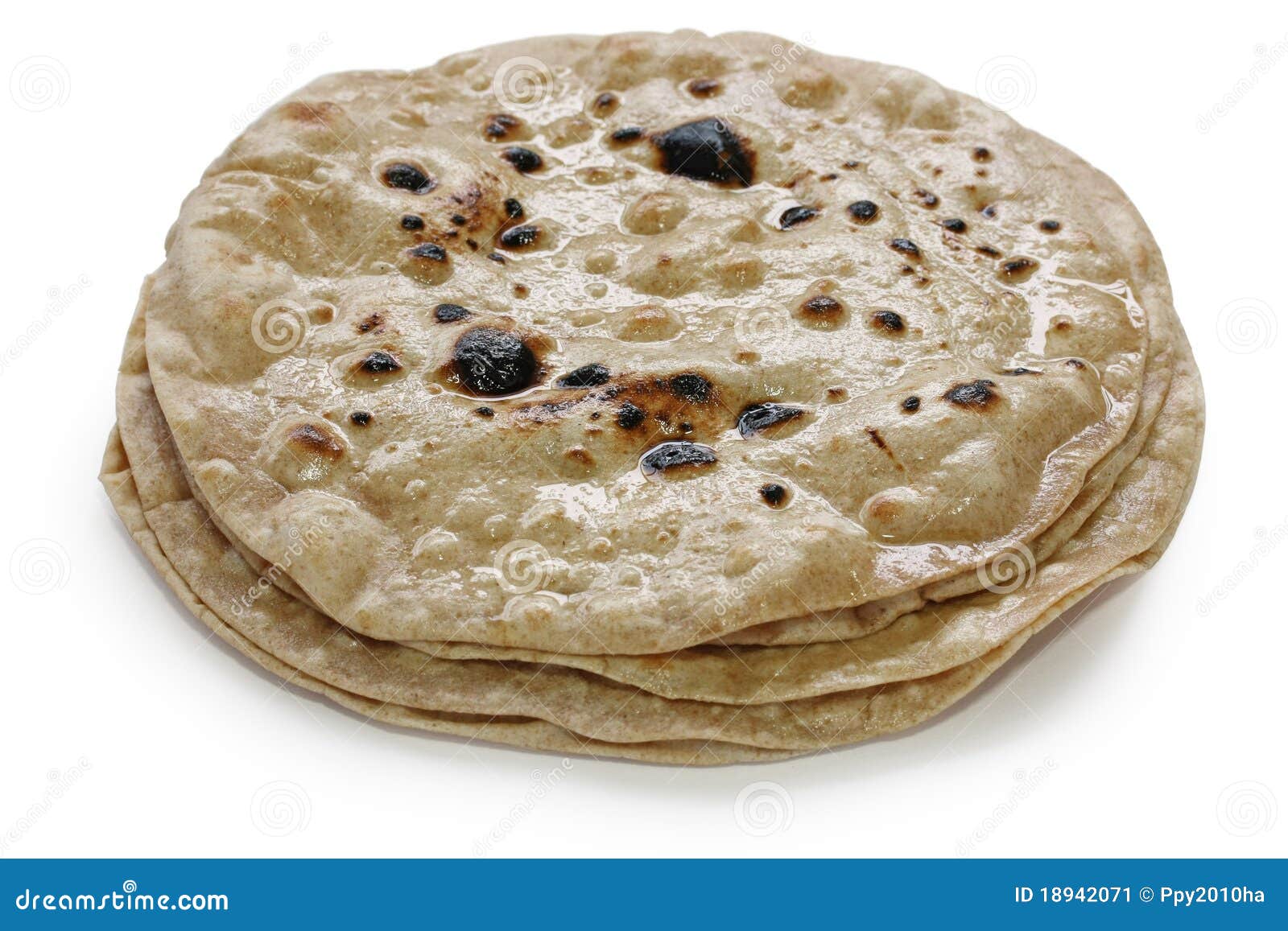 Chapati, pan indio plano imagen de archivo. Imagen de chapati - 18942071